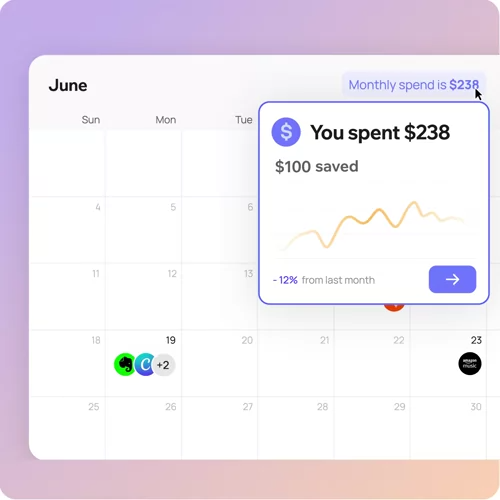 ScribeUp | Total Subscription Control & Savings